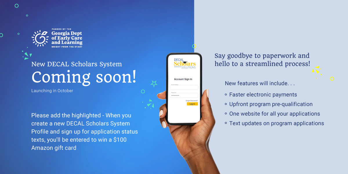 GA Decal Bright from the Start